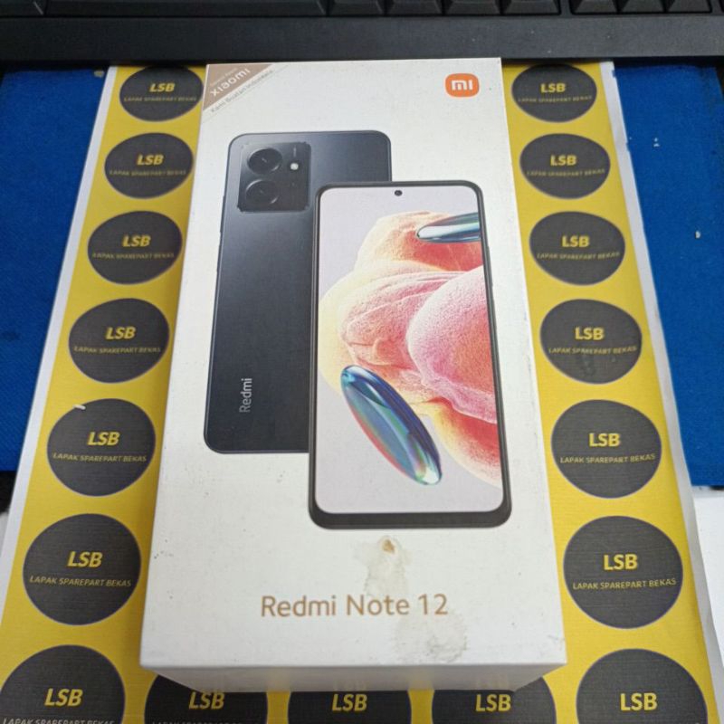 Jual DUS BOX HANDPHONE XIAOMI REDMI NOTE 12 ORIGINAL BEKAS | Shopee ...