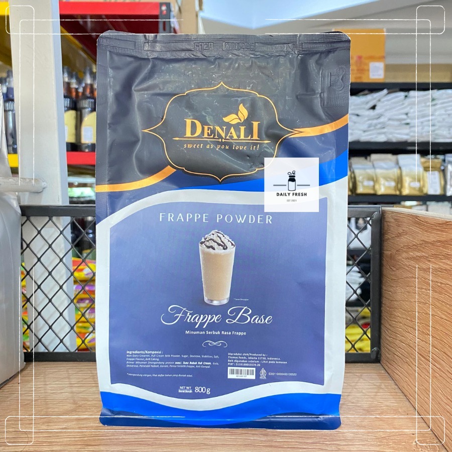 Jual DENALI FRAPPE BASE POWDER 800 GR - DENALI BUBUK | Shopee Indonesia