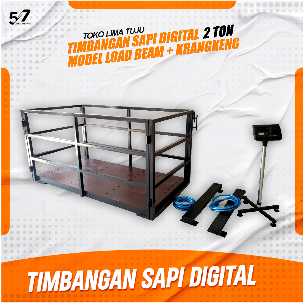 Jual Timbangan Sapi/Hewan Ternak Model Krangkeng 2 Ton | Shopee Indonesia