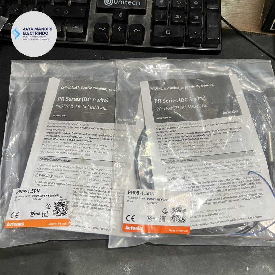 Jual PROXIMITY SENSOR AUTONICS PR08-1.5DN ORIGINAL | Shopee Indonesia