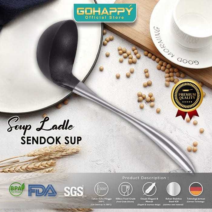 Jual SPATULA SILICONE MURAH Turner stainless handle skimmer silicon ...