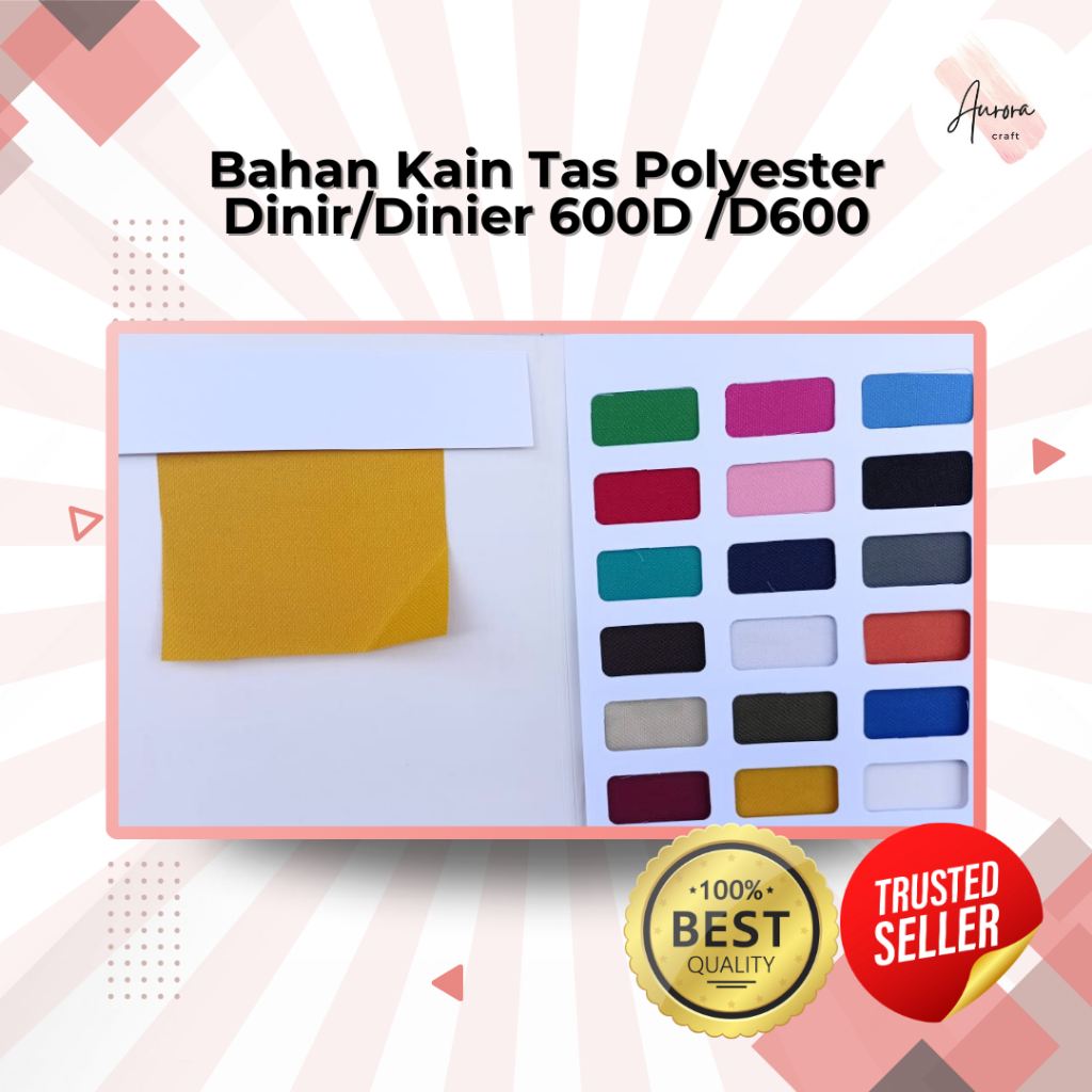 Jual Bahan Kain Tas Polyester Dinir/Dinier 600D /D600 | Shopee Indonesia