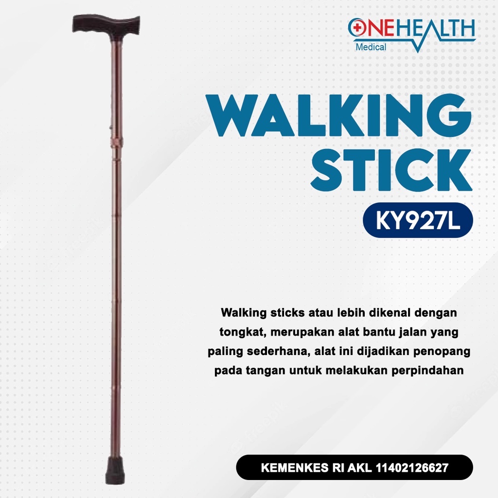 Jual Tongkat Lipat Kaki 1 / Kruk / Alat Bantu Jalan Walking Stick Orang ...