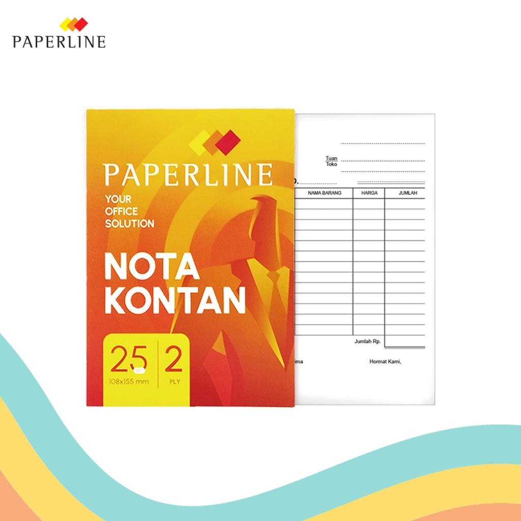 Jual BUKU NOTA NCR KECIL 2 PLY PAPERLINE (1 PCS) | Shopee Indonesia