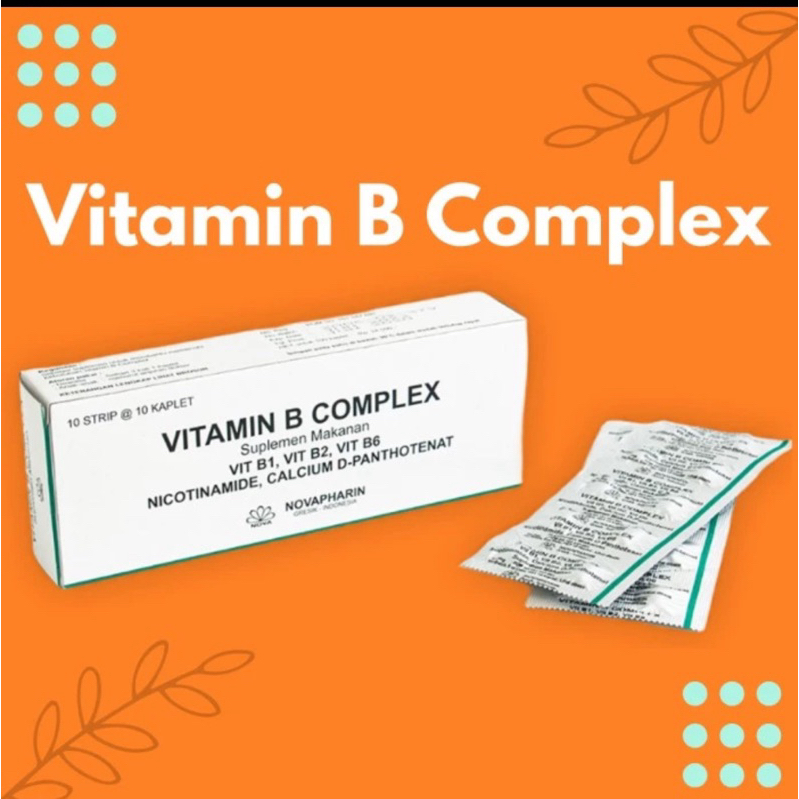 Jual Vitamin B Kompleks / B Complex | Shopee Indonesia