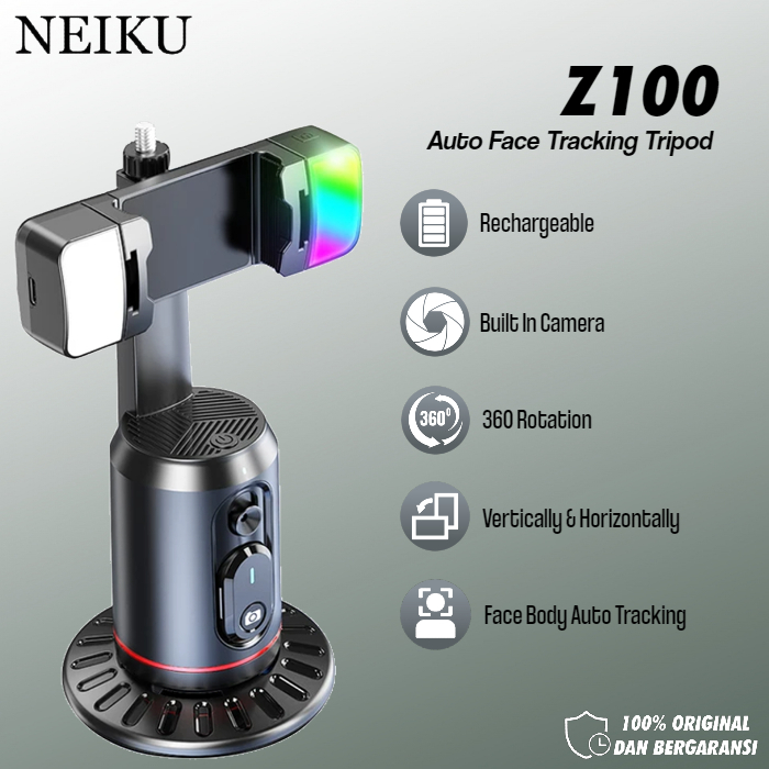 Jual NEIKU Z100 AI HOLDER AI FACE TRACKING HOLDER PENJEPIT HP HOLDER ...