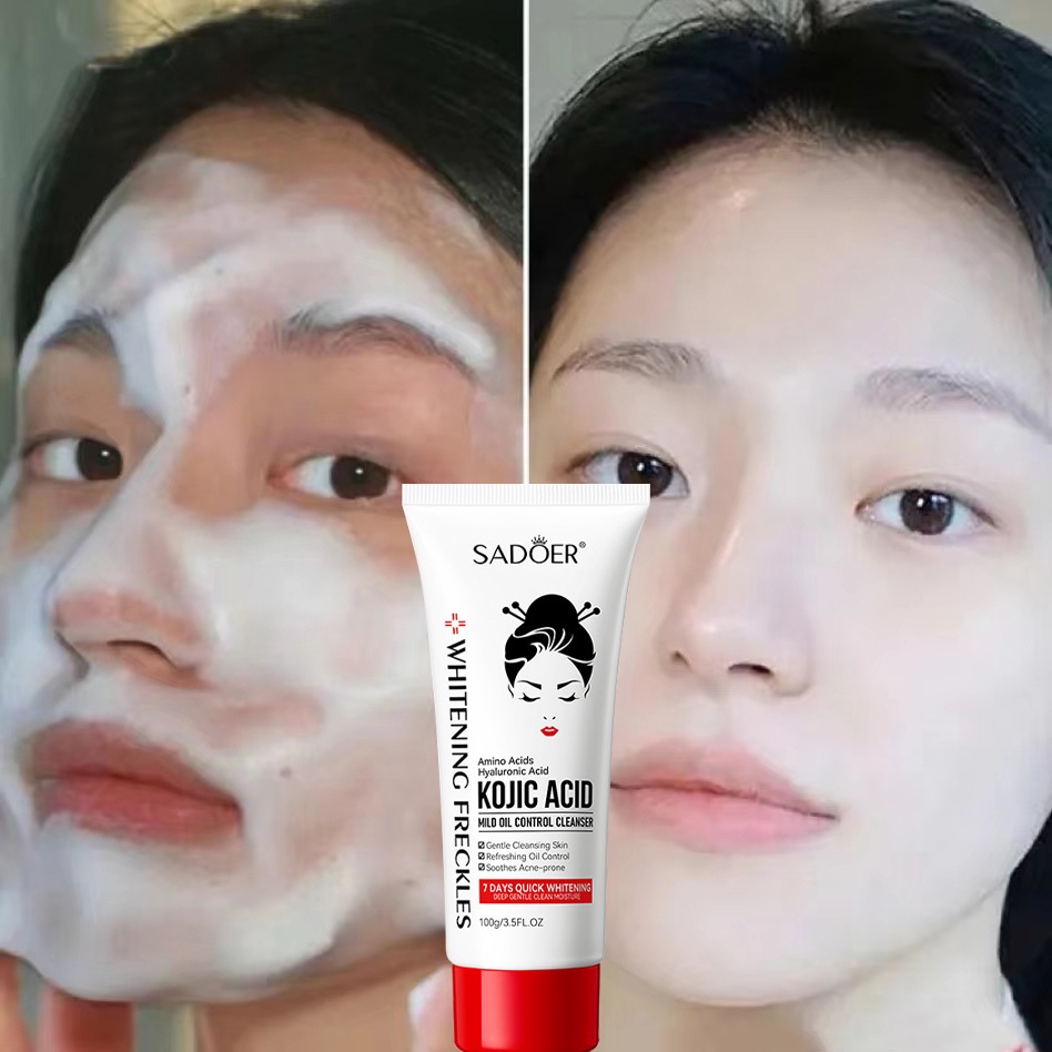 Jual Kojic Acid Facial Wash pembersih wajah pemutih 100g Kojic Acid ...