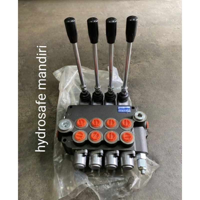 Jual Hand control valve hydraulic DP 40 / 4 ( 4 Handle ) NUCLEO ...