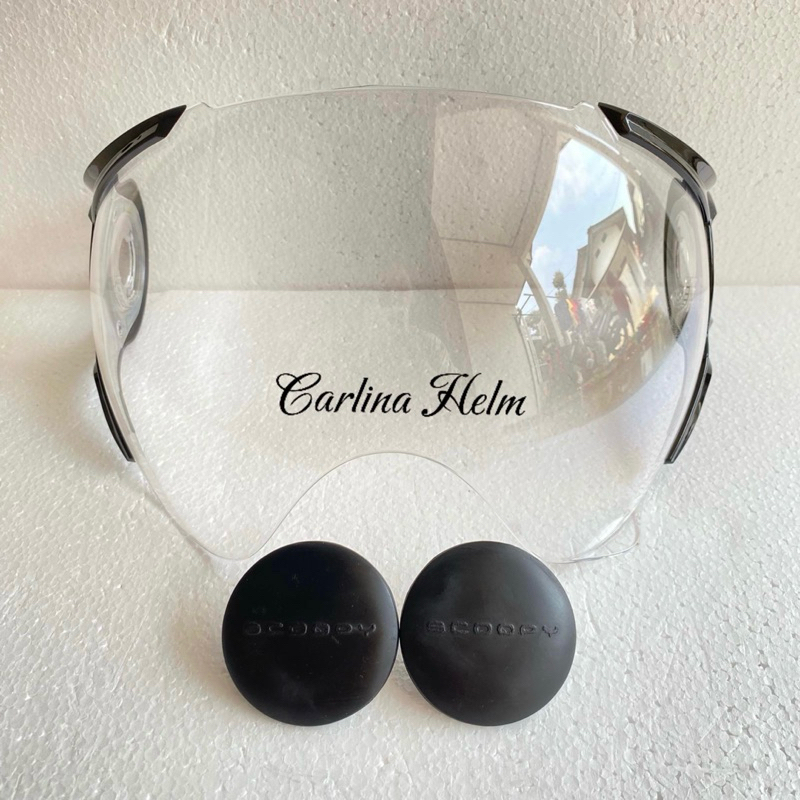 Jual Kaca Helm Honda Scoopy Emboss Custom | Shopee Indonesia