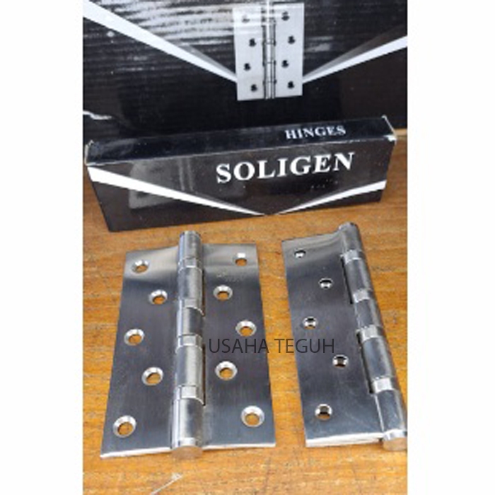 Jual Engsel Pintu Stainless SUS 304 5 Inchi Soligen | Shopee Indonesia