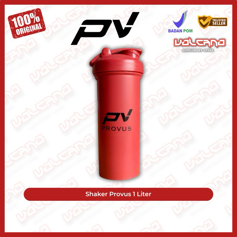Jual Shaker Provus Getting Big 1 liter 1000 cc Botol Minum Gym Sporty ...