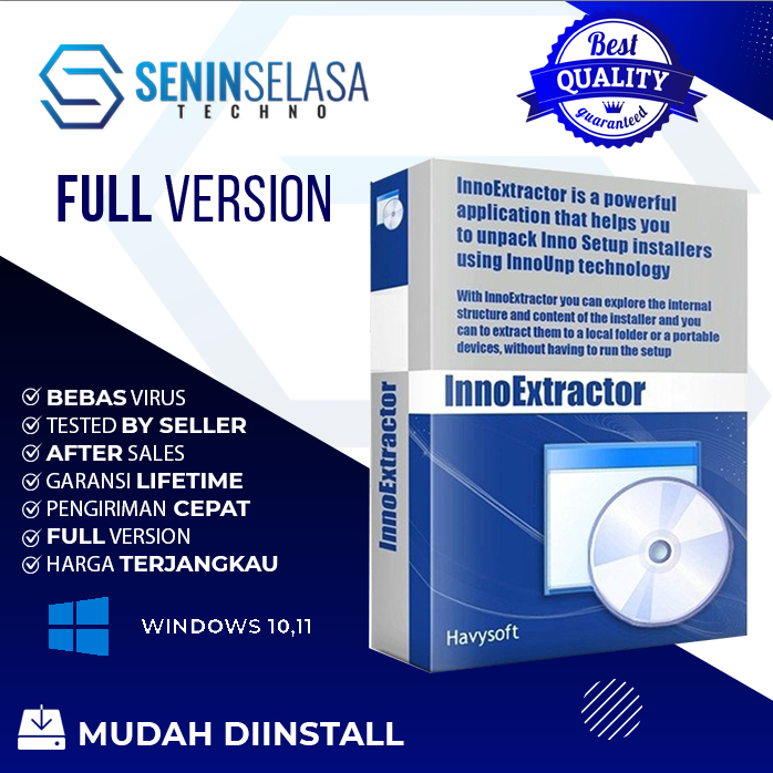 Jual Software Unpack Installer: InnoExtractor 8 [WIN] | Shopee Indonesia