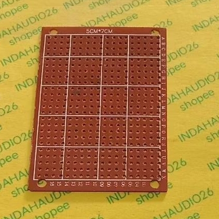 Jual pcb bolong 5x7cm pcb lubang ic kosong 5cm x 7cm | Shopee Indonesia