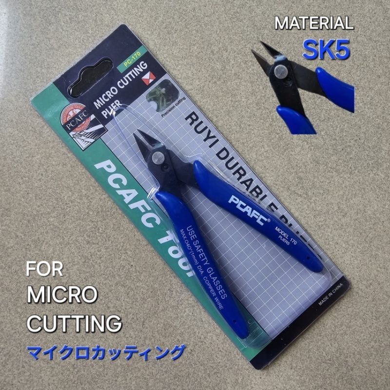 Jual Tang Potong Micro / Micro Cutting Plier. Tang Potong Kupas Kabel ...