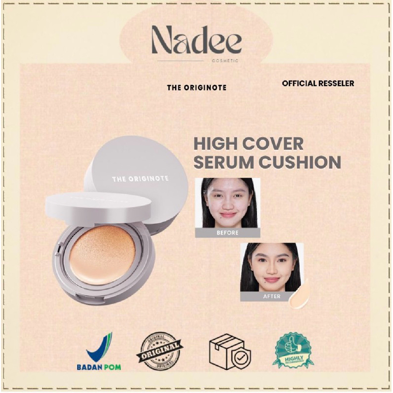 Jual 𝐍𝐚𝐝𝐞𝐞 - The Originote High Cover Serum Cushion | Shopee Indonesia