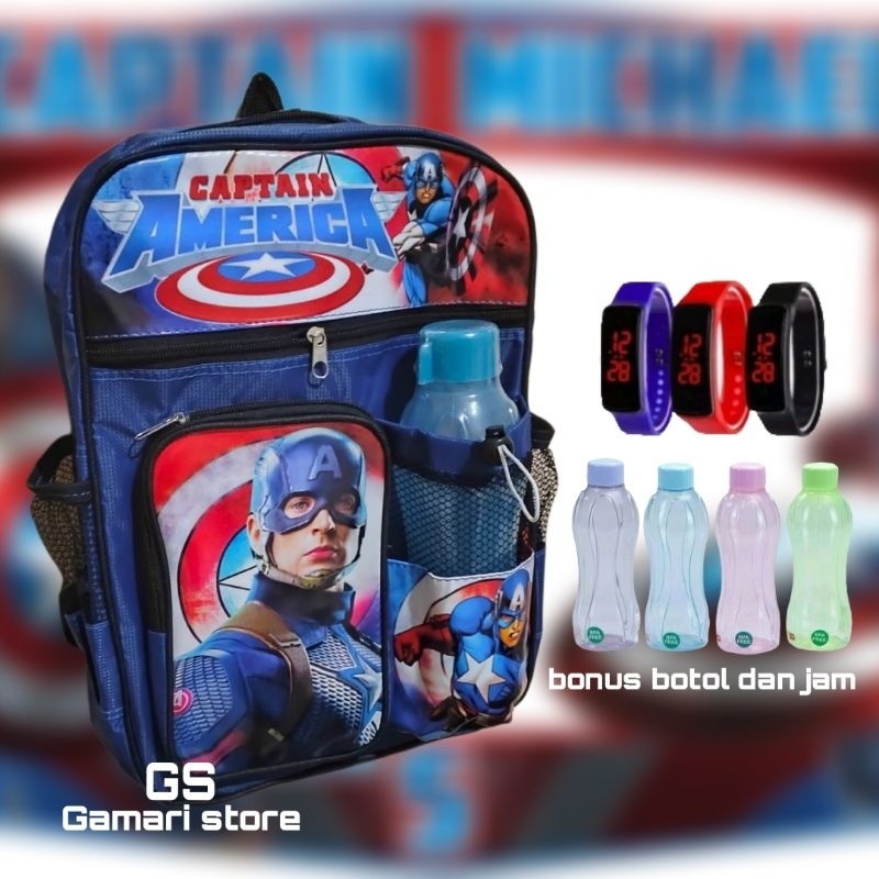 Jual tas anak laki - tas karakter superhero - ransel anak tk sd - tas sekolah anak terbaru ...