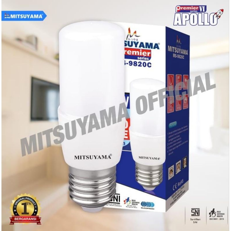 Jual Lampu LED Premier C 5W-20W/Lampu Rumah LED Tabung Cahaya Putih ...