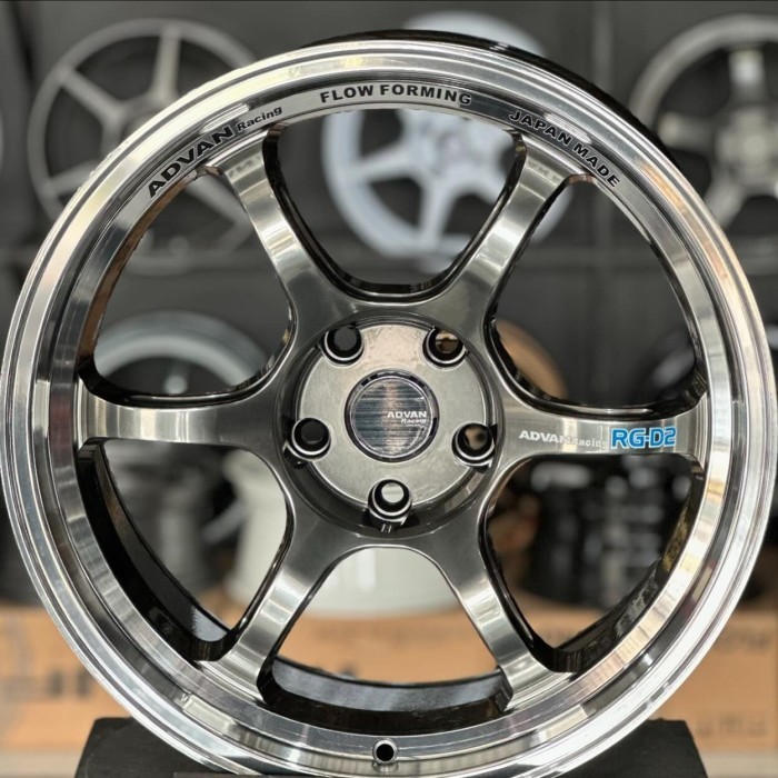 Jual velg racing r18 ADVAN RG D2 FLOW FORMING ET 38 velg mobil ring 18 terios civic juke rush ...