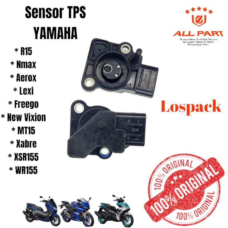 Jual ( ORIGINAL) Sensor TPS MAQS Throttle body yamaha Aerox Nmax R15 ...