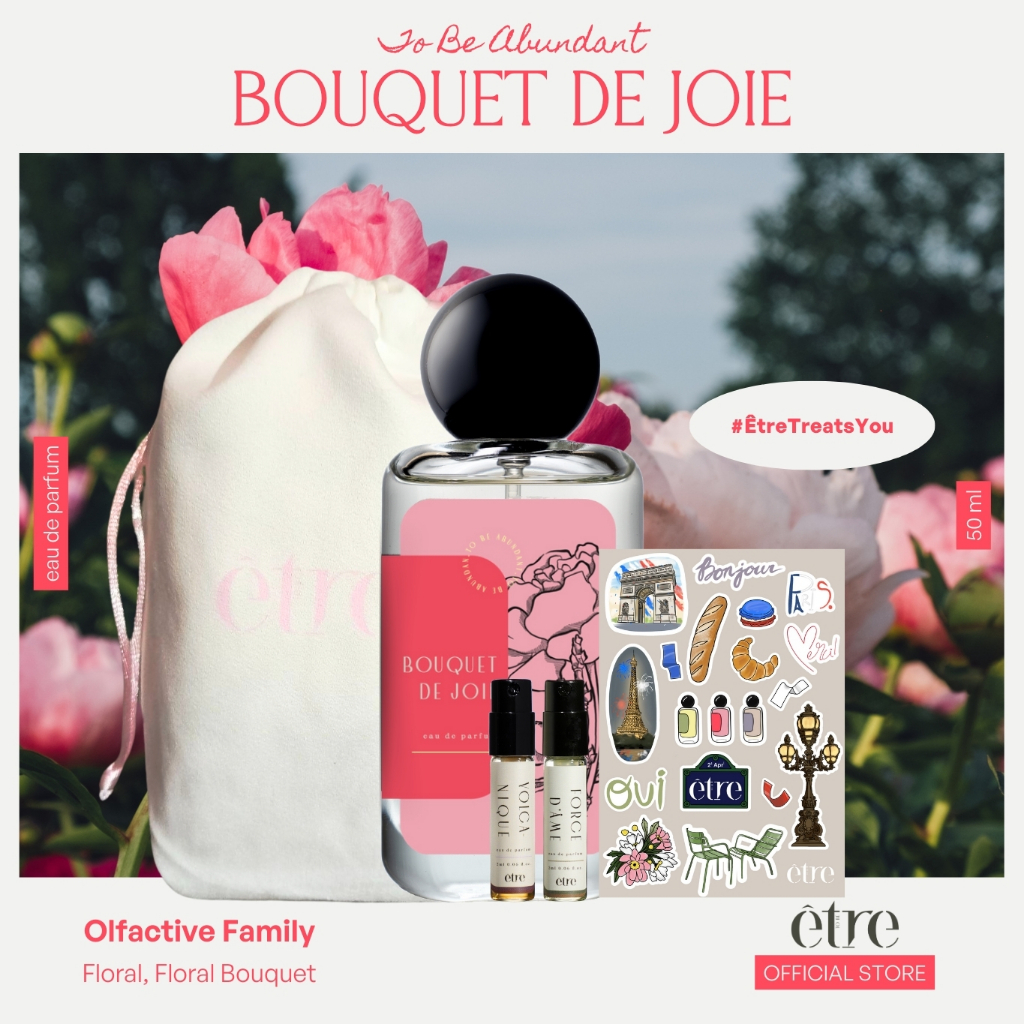 Jual Etre Parfums - Bouquet de Joie - Eau de Parfum (50ml) | Shopee ...