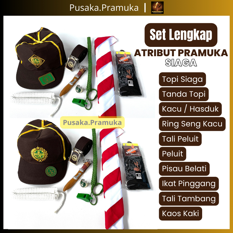 Jual Perlengkapan Atribut Pramuka Lengkap Untuk SD, SMP, SMA / Atribut ...