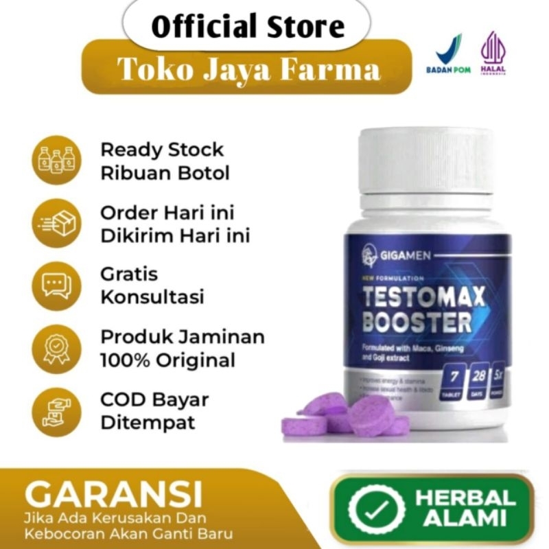 Jual TESTOMAX BOOSTER ASLI ORIGINAL - TESTOMAX BOOSTER VITAMIN ...