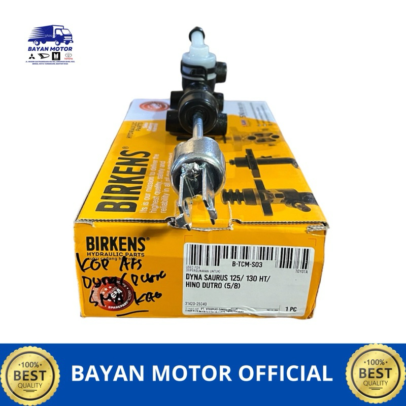 Jual Master Kopling Atas Toyota Dyna Saurus/Hino Dutro 110,125,130 (5/8 ...