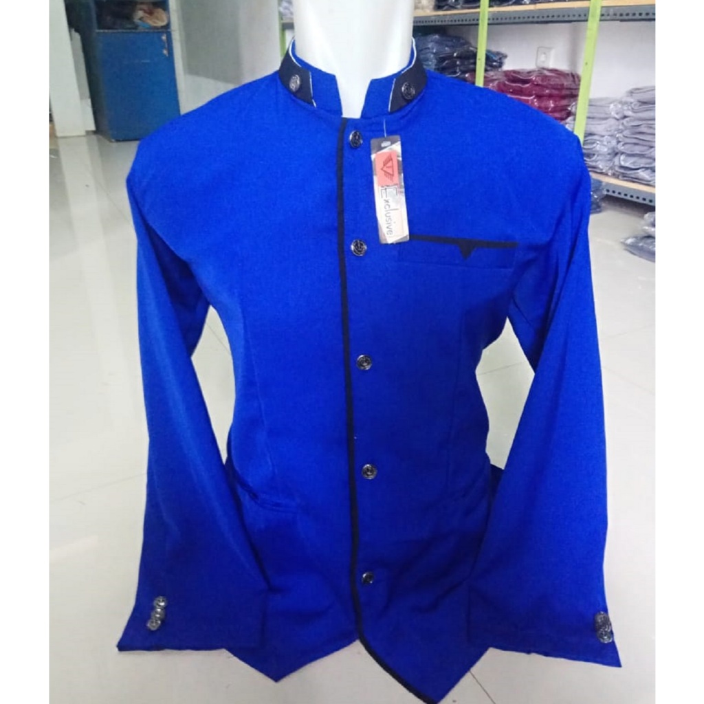 Jual Jasko Jas Koko Lis Polos Pakaian Muslim Pria Dewasa Polos | Shopee ...