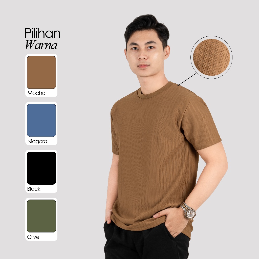 Jual Otsky Kaos Pria Polos Holic Premium | Shopee Indonesia