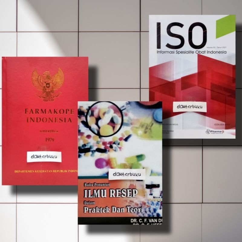 Jual PAKET PROMO 3 BUKU FARMAKOPE INDONESIA EDISI KETIGA ( FI3,FI 3 ) + ISO VOLUME 53 TAHUN 2021 ...