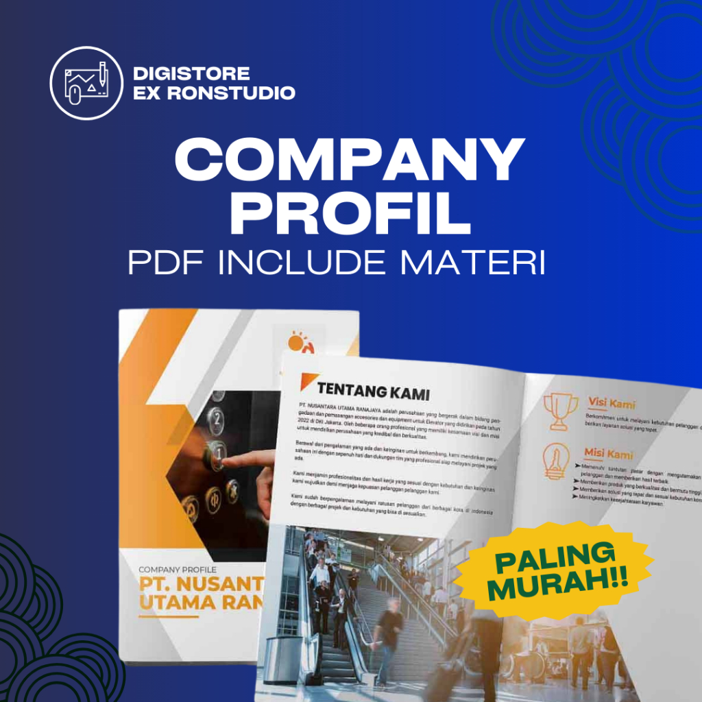 Jual Jasa Pembuatan Company Profile Atau Profil Perusahaan PDF | Shopee ...
