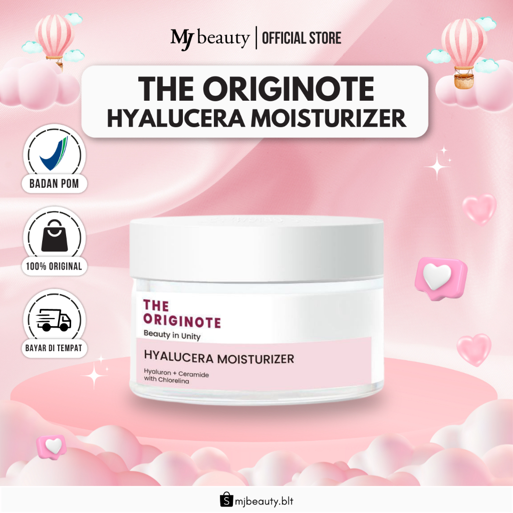 Jual THE ORIGINOTE Hyalucera Moisturizer Gel 50ml | Shopee Indonesia