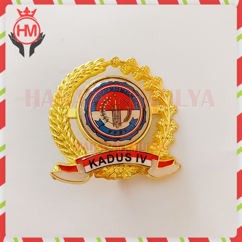 Jual Lencana Padi Kapas Kadus IV - Pin Padi dan Kapas - Pin Kadus IV ...
