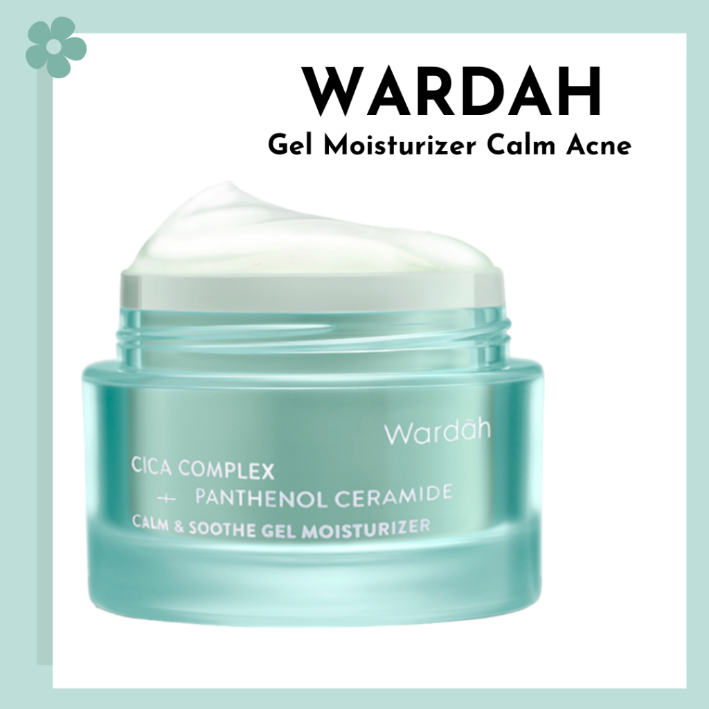 Jual Wardah Calm and Soothe Gel Moisturizer 30gr/Pelembab Wajah ...