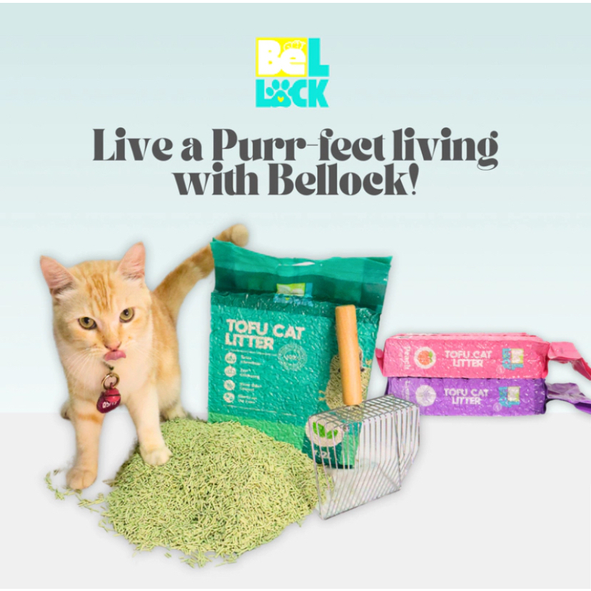 Jual Bellock Pets ComforCat Tofu Cat Litter 7 Liter Comfor Cat Pasir ...