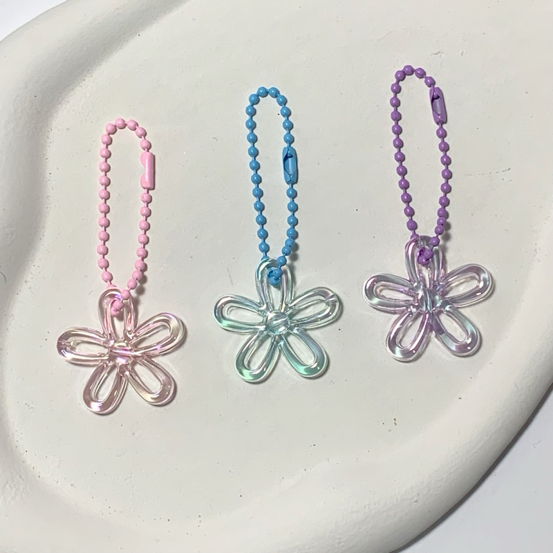 Jual Gantungan Kunci Keychain Acrylic Bunga Sea Flower Akrilik | Shopee ...