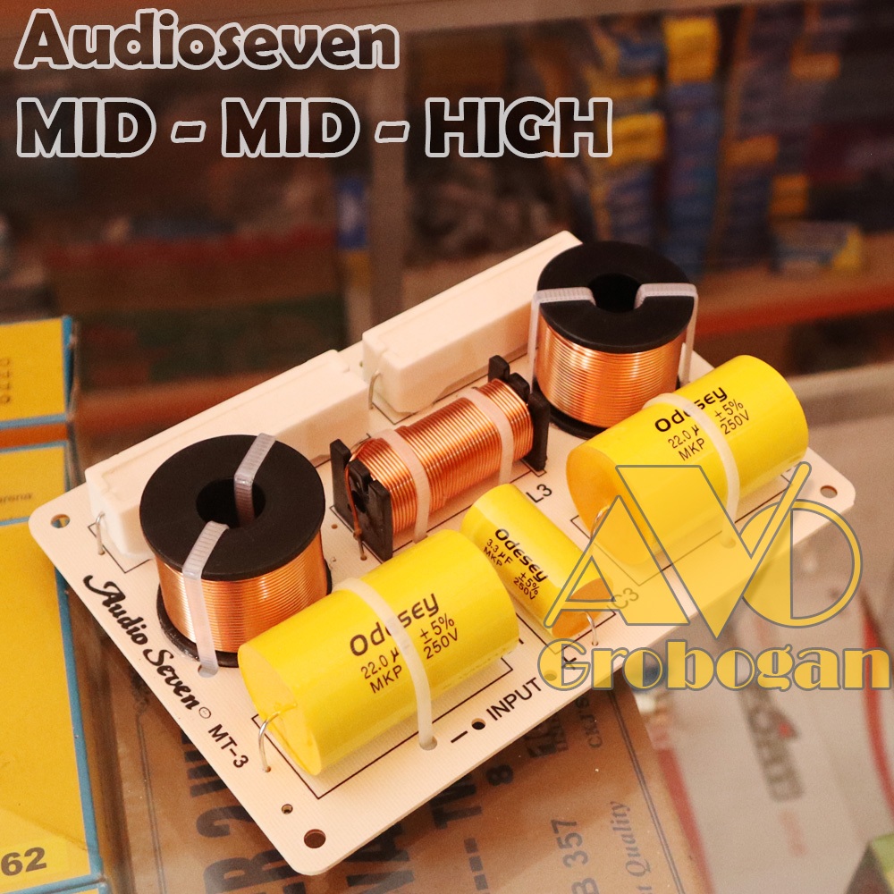 Jual Crossover Pasif Line Array Double Midle Tweeter Audio Seven MT3 ...