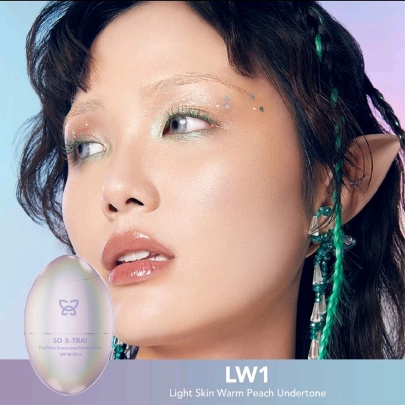 Jual MOP - So X-TRA! Peptides Sunscreen Foundation SPF 40 PA ++ [Made by Tasya Farasya] | Shopee ...