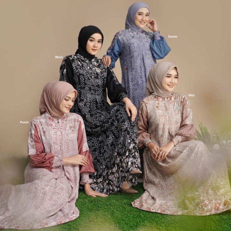 Jual DR201| SHEVGA DRESS / SHIREENS DRESS y Nadheera Luxury [ NEW - ND Pattern Series ] Gamis ...