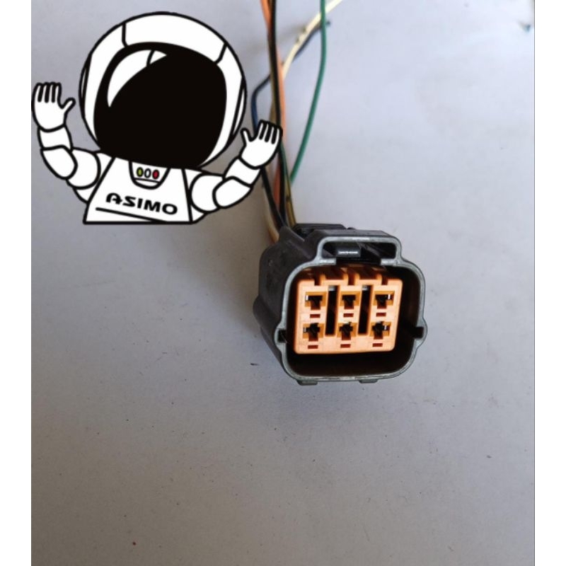 Jual soket pin 6 Original Ford focus eco sport boost bronco F-250 ...