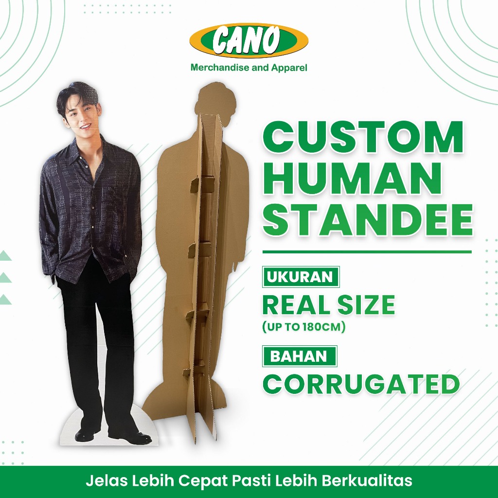 Jual Custom Human Standee Real Size / Human Stande Figure Besar KPOP ...