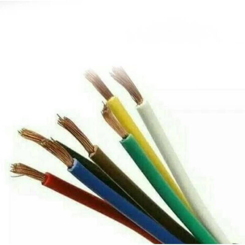 Jual KABEL LISTRIK SERABUT 1,5MM NYAF 1 X 1,5MM PER METER | Shopee Indonesia