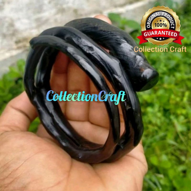 Jual Gelang akar bahar hitam ASLI lilit 3 original BAHAR 100% | Shopee ...