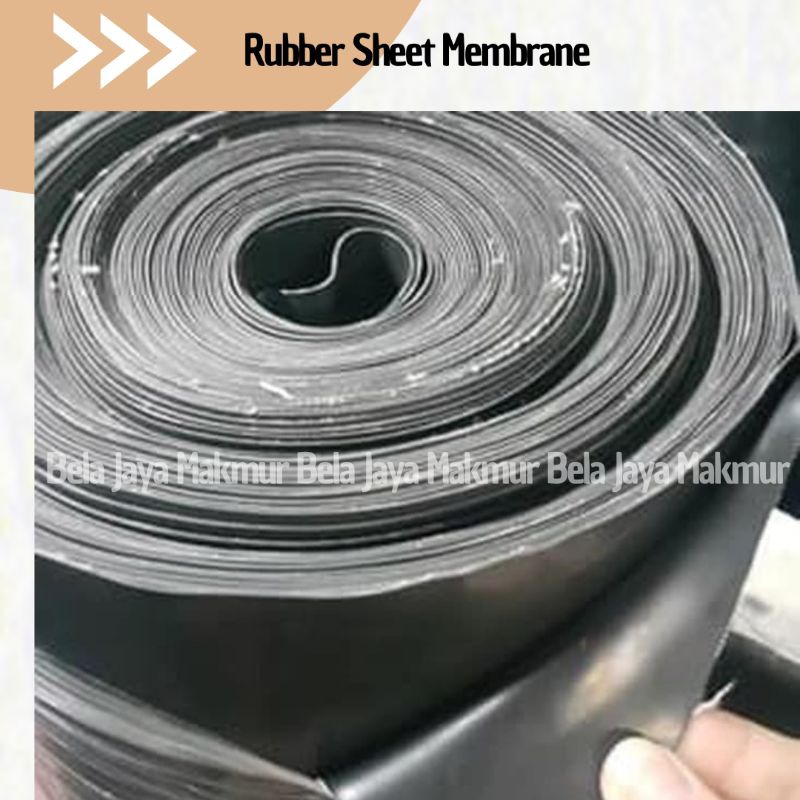 Jual Rubber Sheet Membrane/ Karet Membran Lembaran Tebal 1mmx20cmx100cm | Shopee Indonesia