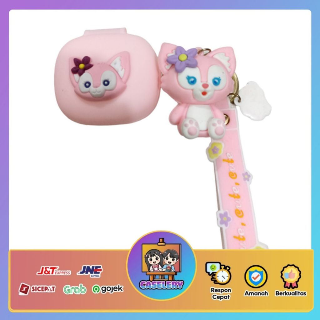 Jual [R50i] Case Karakter Soundcore R50i Anker Cat Pink Premium Quality ...