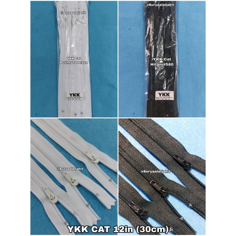 Jual Resleting Ykk Cat 12in/30cm FRC-32 =rp.21.500/1lsn | Shopee Indonesia
