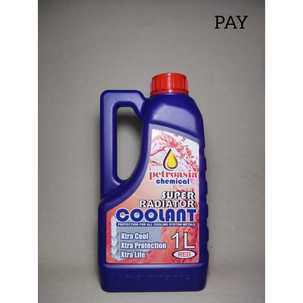 Jual Petroasia Super Radiator Coolant /Air Pendingin Radiator 1L Red ...