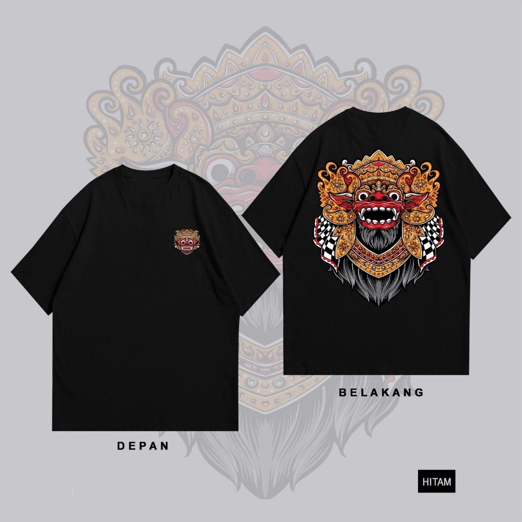 Jual Kaos Barong bali - kaos Distro Premium Budaya Indonesia Barong ...