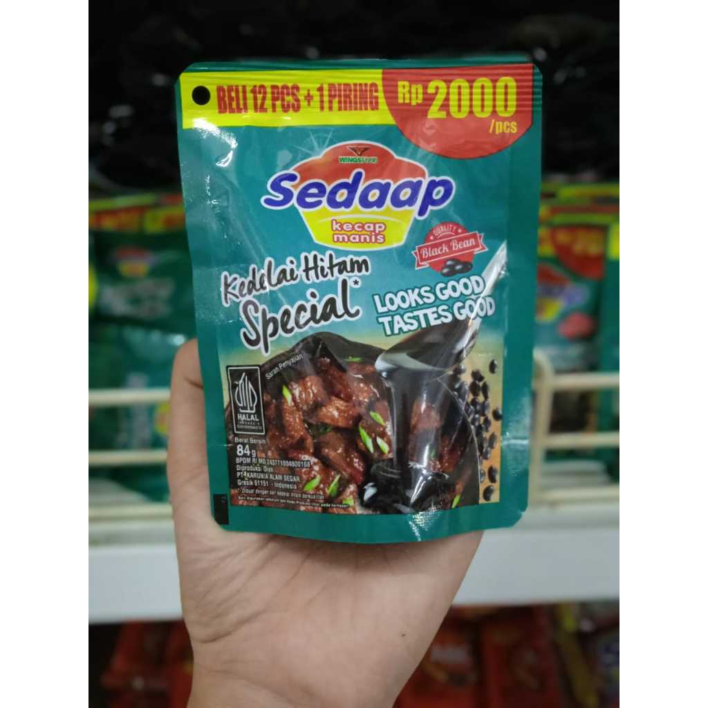 Jual Kecap Manis Sedap Special Pouch 84gram | Shopee Indonesia
