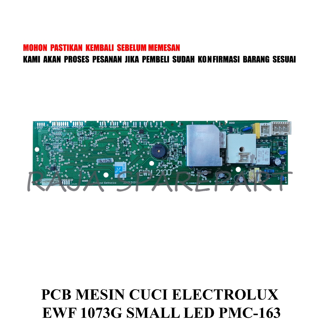 Jual PMC-163 MAINBOARD / MODUL MESIN CUCI / PCB MESIN CUCI ELECTROLUX ...